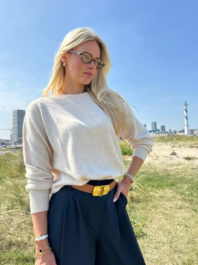 OLIVIA - Luxe Knit Sand - Mei-Li